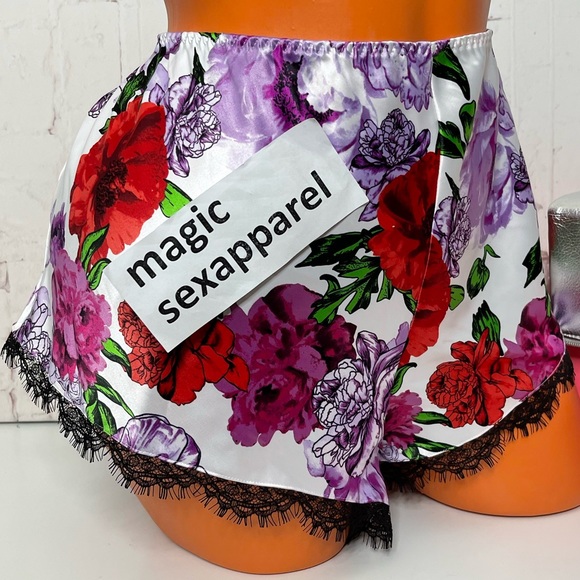 Victoria's Secret | Intimates & Sleepwear | Vs Xl Satin Sleep Shorts ...